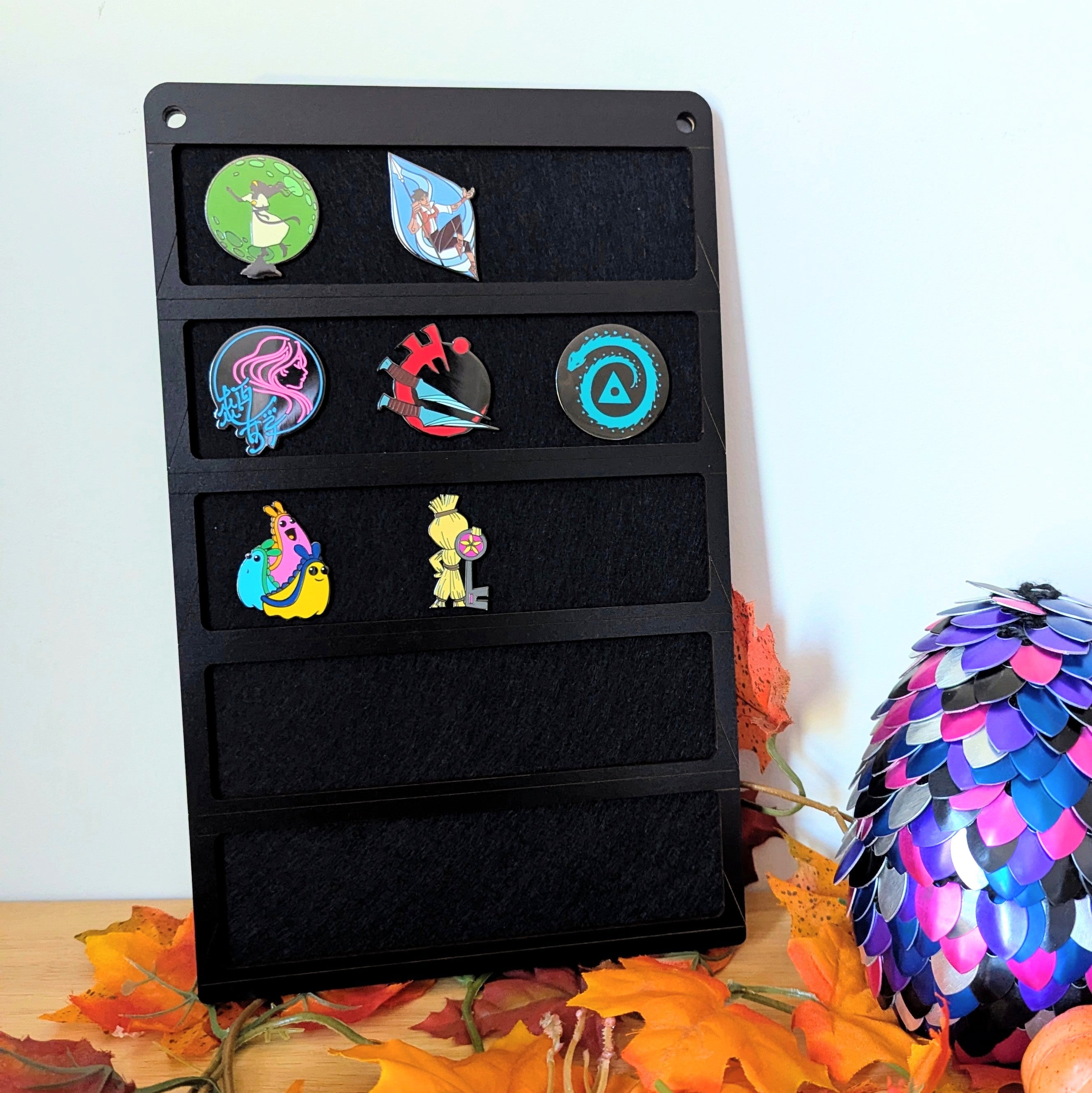 Pin Display - Shelf for Stuff – Dragon Woodshop