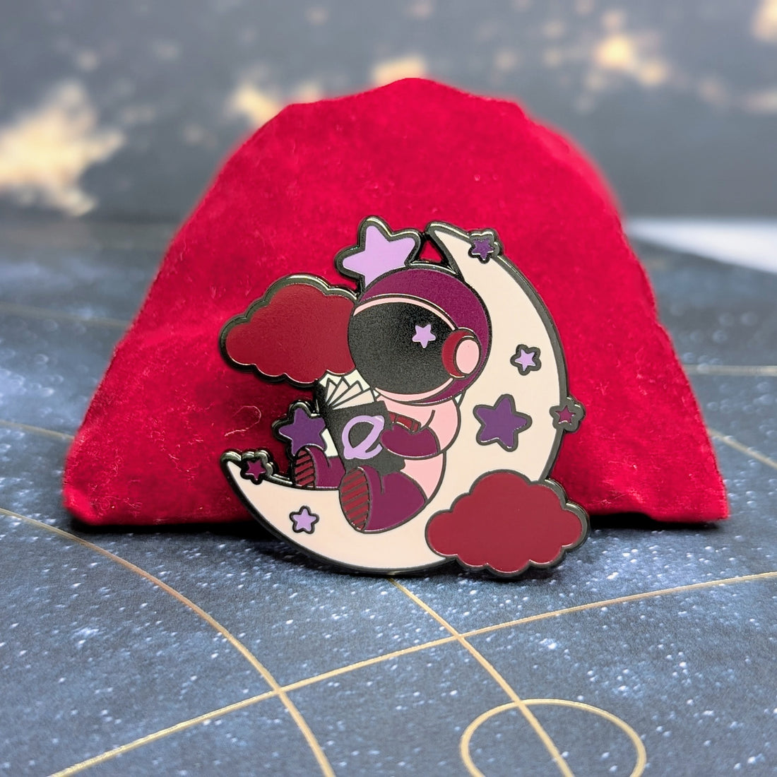 Celestial Pin - Astronaut – Dragon Woodshop